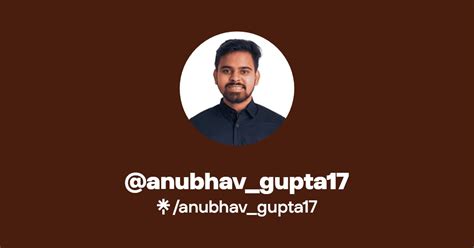 anubhav gupta17 linktree