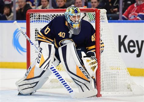 Sabres Goalie Carter Hutton Practices Should Play This Week Buffalo