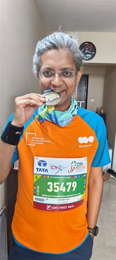 Phanindra Kumar On Linkedin Tatamumbaimarathon Tmm2024 Halfmarathon