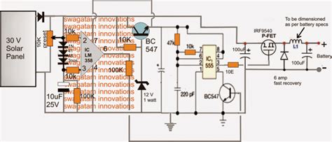 Mppt Charge Controller Circuit Diagram