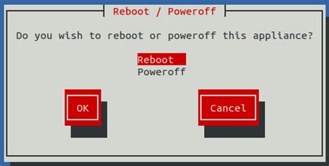 Reboot Poweroff System Zenoss Service Dynamics Documentation