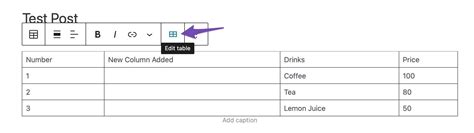 Adding Tables To Wordpress Without Plugins Using Block Editor Wpfactory Plugins