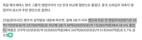 개박살 나고 있는 독일 자동차 산업 근황 ㄷㄷ  포텐 터짐 최신순 에펨코리아