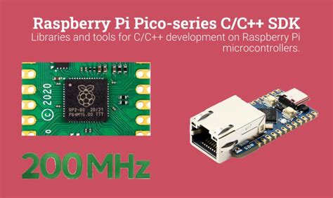 Raspberry Pi Pico Sdk 211 Release Adds 200mhz Clock Option For Rp2040 Various Waveshare