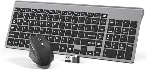 Logitech Mk Wireless Keyboard And Mouse Combo Full Sized Keyboard With Palm Rest