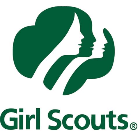 Green Girl Scouts Logo Drawing Free Image Download