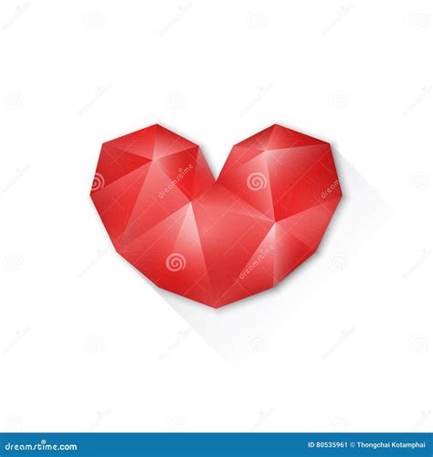 Vectors Background Abstract Polygon Design Red Stock Vector Illustration Of Technology