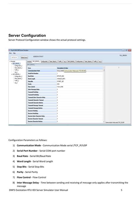 dnp3 protocol outstation server ied rtu simulator user manual pdf
