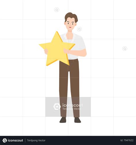 Employee Of The Month Animated Illustration Download In Json Lottie Or Mp4 Format