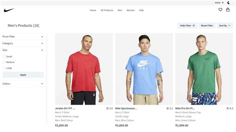 github m sehrawat nike clone it s my major project where i ve used