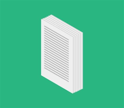 Premium Vector Isometric Documents