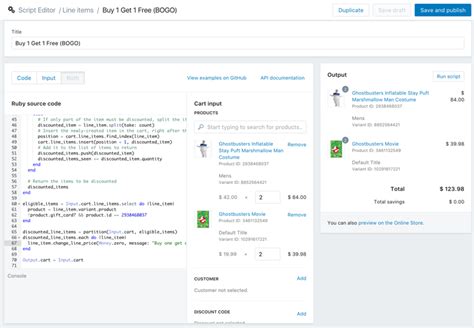 An Introduction To The Shopify Script Editor Burst