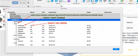 Solved How To Get The Depth Of A Hole From A From Model Parameters