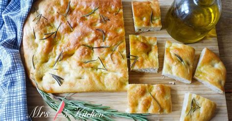【影片】義式佛卡夏麵包 Focaccia 食譜與作法 By Mrs Ps Kitchen Cookpad