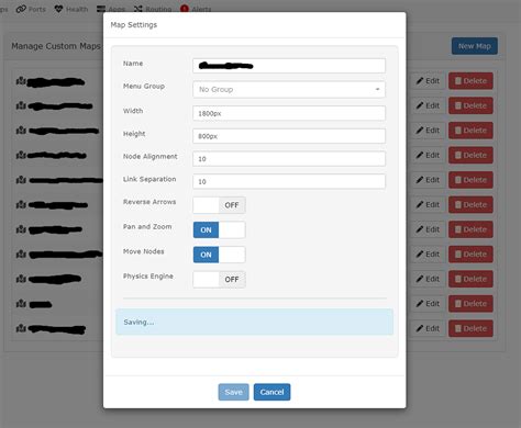 Can Not Create A New Custom Map After Update Librenms Help Librenms