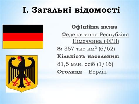 Федеративна Республiка Німеччина Online Presentation