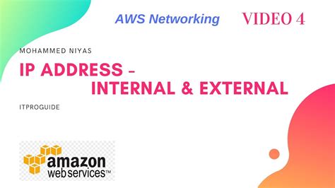 Internal Ip External Ip And Elastic Ip How To Assign Static Ip In Aws Aws Networking Video