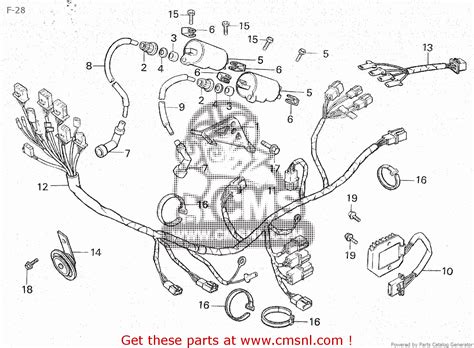 Honda Vt250f 1982 C Japan F 28 Buy F 28 Spares Online