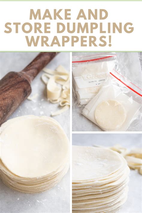 Make And Store Dumpling Wrappers Artofit