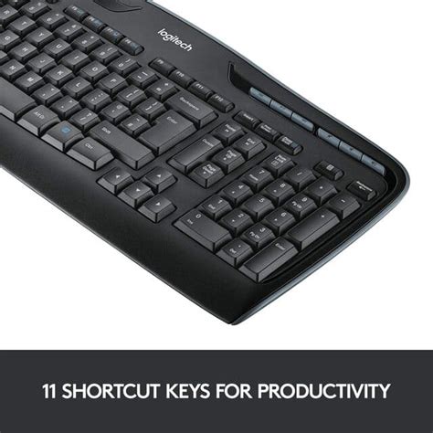 Logitech Mk330 Wirless Keyboard And Mouse Combo Albadr Laptop