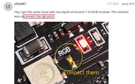 小狐狸事務所 Micropython 學習筆記 Esp32 S3 開發板的 Rgb Led 測試