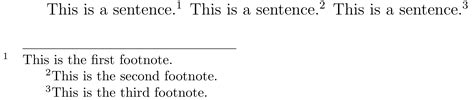 Horizontal Alignment Restoring The Footnote Default After Application