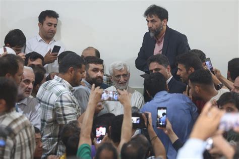 خبرآنلاین تصاویر قاب‌های متفاوت از سعید جلیلی از زاویه دوربین