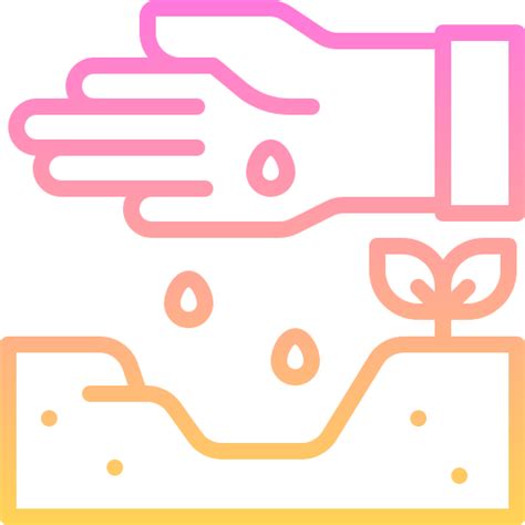 Growing Seed Generic Gradient Outline Icon Growing Seed Generic Gradient Outline Icon