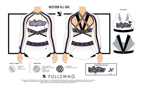 Uniform Sizing Western All Girl