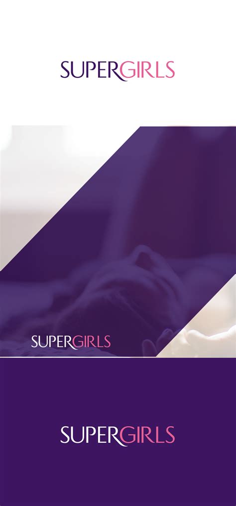 Playful Feminine Sex Logo Design For Supergirls Super Girls By Gbdesign Design