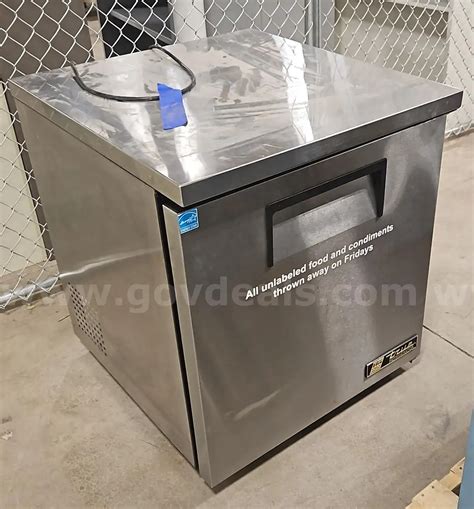 True Undercounter Commercial Refrigerator Allsurplus