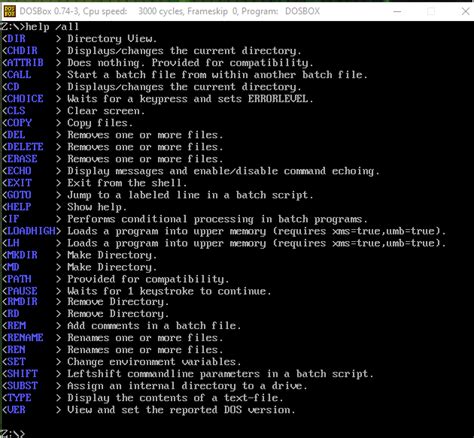 Windows Dosbox Não Reconhece Alguns Comandos De Script Batch Como