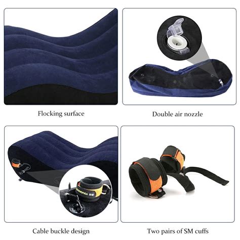 Portable Pvc Flocking Inflatable Sex Sofa Sexfurniturehub