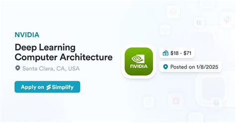 Deep Learning Computer Architecture Nvidia Simplify Jobs