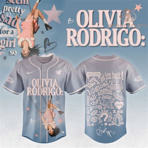Olivia Rodrigo You Seem Pretty Sad For A Girl So In Love Jersey