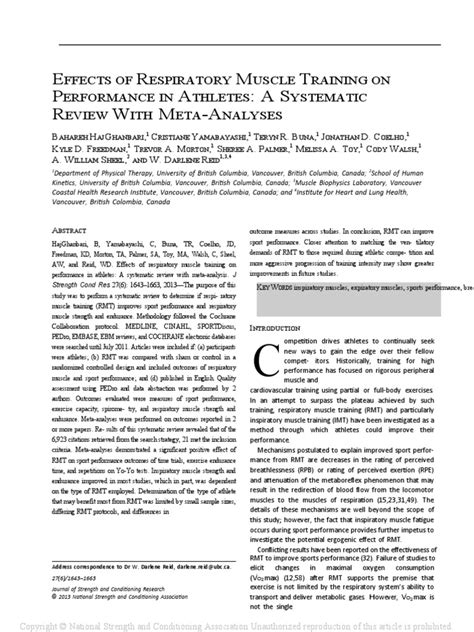 Revaldiansyah Junaedi 6019071 Jurnal Renang Internasional Pdf Systematic Review