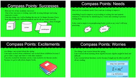 Compass Points Visible Thinking Routines