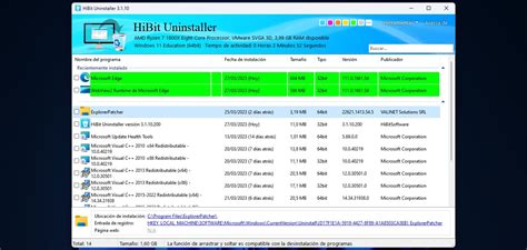 Hibit Uninstaller Excelente Alternativa Para Desinstalar Programas En Windows Neoteo