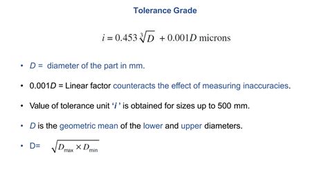 Chapter 5 Limits Classification Fits And Tolerances Pptx