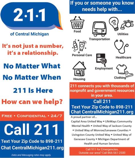 211 Of Central Michigan Resources City Of Eaton Rapids