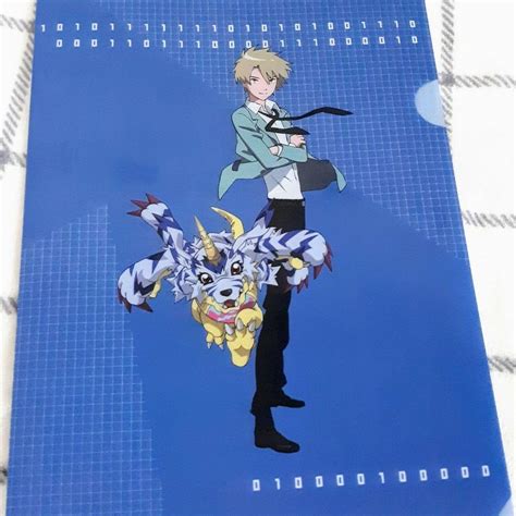 Digimon Tri Anime Yamato Matt Gabumon Clear File Folder Tcg Trading