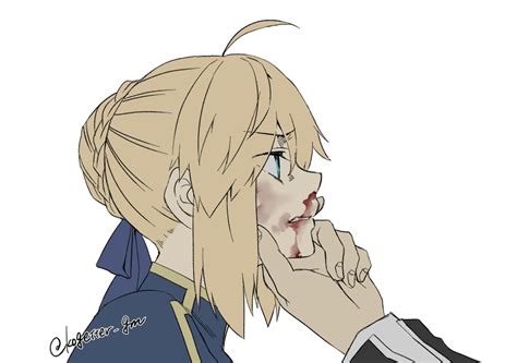 Artoria Pendragon Saber Gilgamesh And Gilgamesh Fate And 1 More Drawn By Moonlight 0423