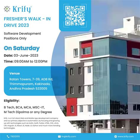 krify on linkedin krify freshersdrive itjobs softwarejobs krifyfreshersdrive…