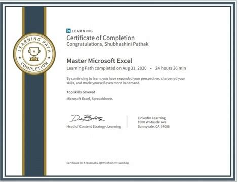 Shubhashini Pathak On Linkedin Exceltraining Linkedinlearning Excel
