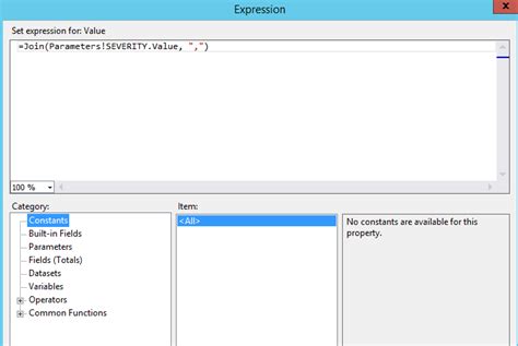 Solved Ssrs Shell Passing Multi Value String Parameter Experts Exchange