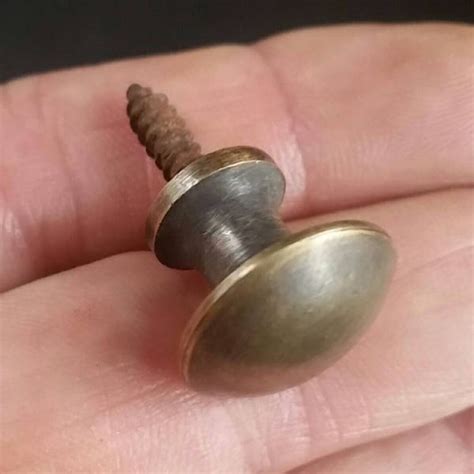 Small Brass Knobs Etsy