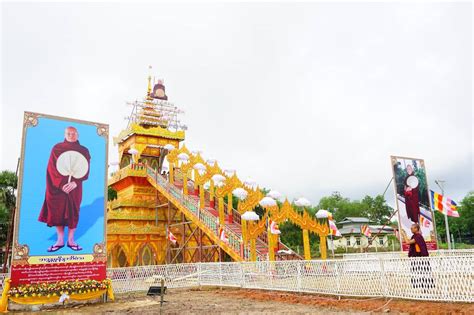 ဝင်းနိမ္မိတာရုံဆရာတော်ကြီးရဲ့အန္တိမအဂ္ဂိဈာပန ပြင်ဆင်ထားမှုမြင်ကွင်းများ