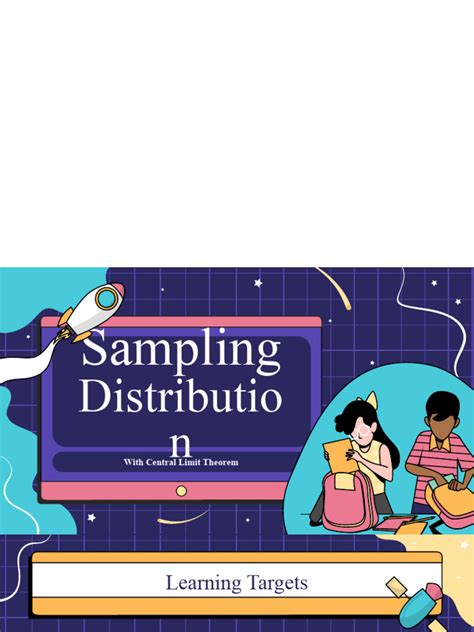 Sampling Distribution Ppt To Use Pdf Mean Standard Deviation