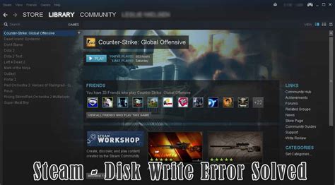 how to fix steam disk write error on windows 10 [solved]