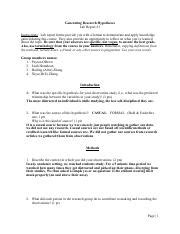 Lab Report 1 Pdf Generating Research Hypotheses Lab Report 1 Instructions Lab Report Forms